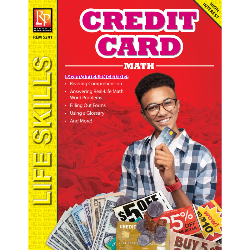 Credit Card Math: Life Skills Math Series - A.F. Smith