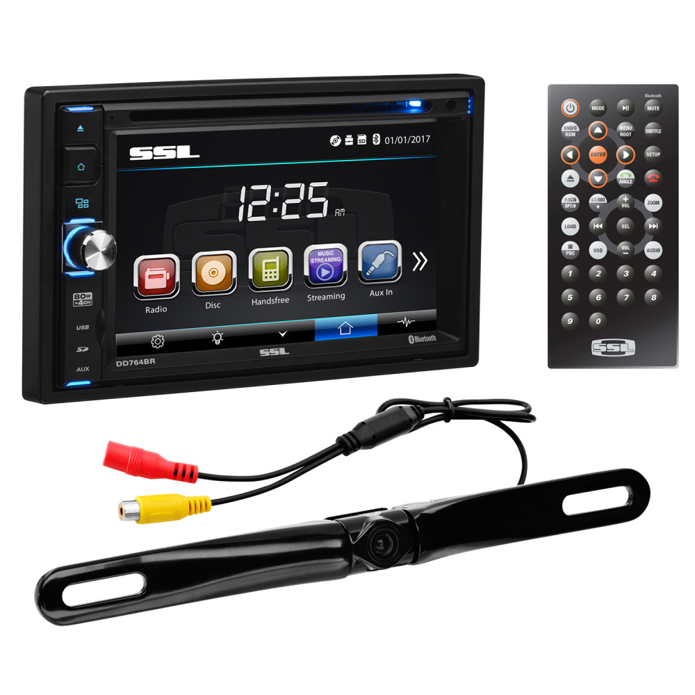 Sound Storm Laboratories DD764BR 6.2” Touchscreen Bluetooth DVD USB ...