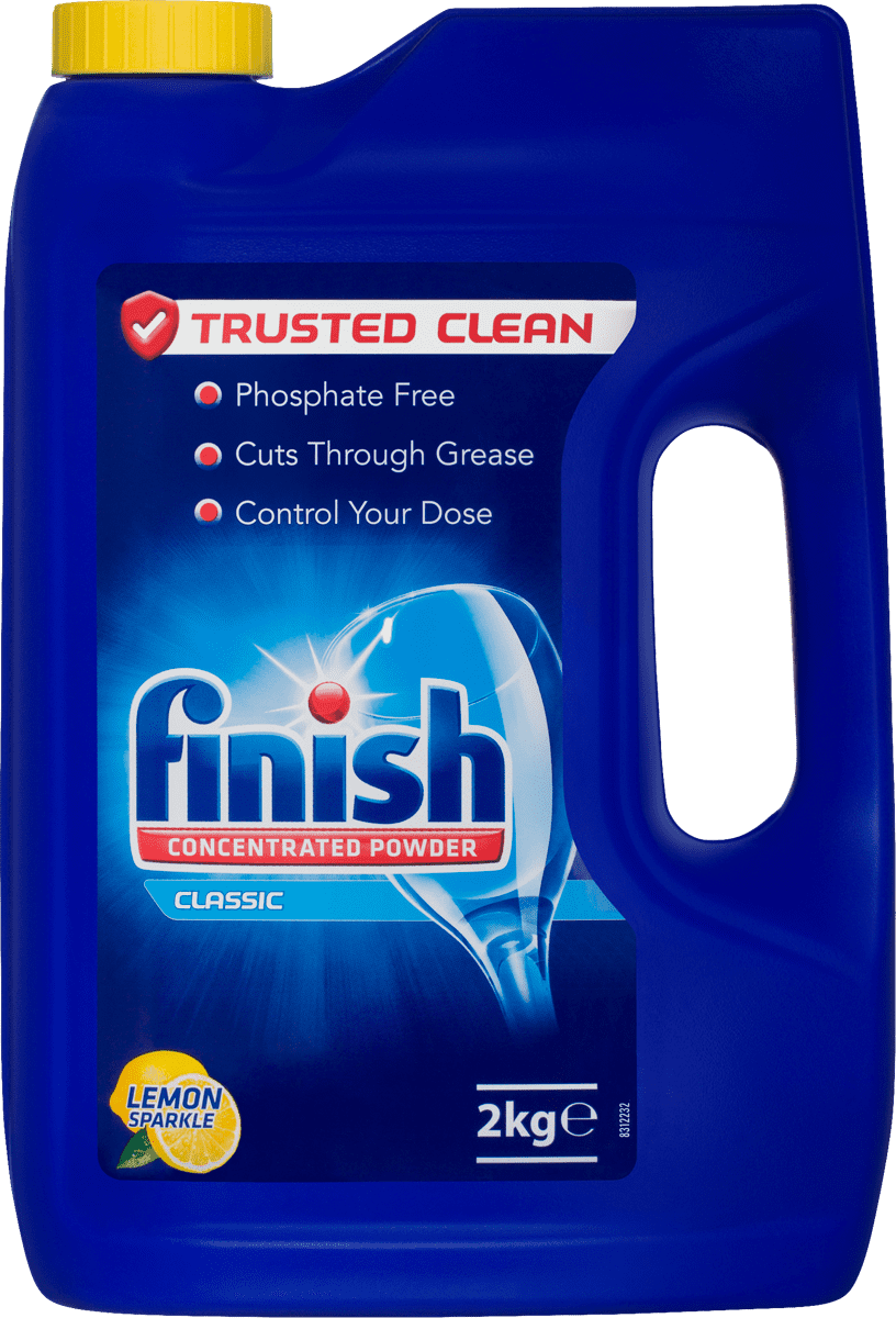 Finish Concentrated Powder Lemon 2kg | Finish AU | Finish® AU