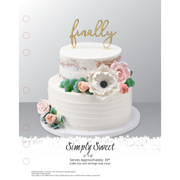 Simply Sweet Wedding | DecoPac