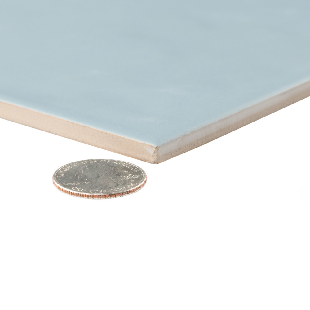 Berta Celeste 7-7/8 in. x 7-7/8 in. Ceramic Wall Tile | Merola Tile