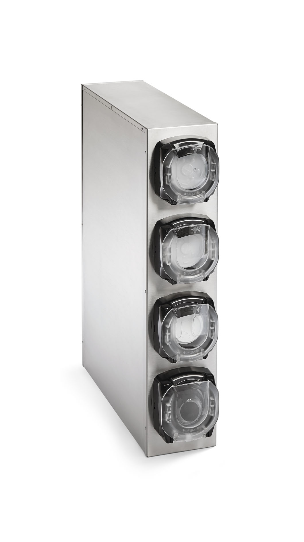 Configurable Stainless Steel Dispenser Cabinets with LidSaver® 3 Lid ...