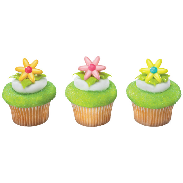 Spring Daisy Cupcake Rings | DecoPac