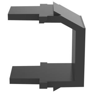 Panduit NKBMBL-X NetKey® Blank Keystone Module, Black | Graybar Store