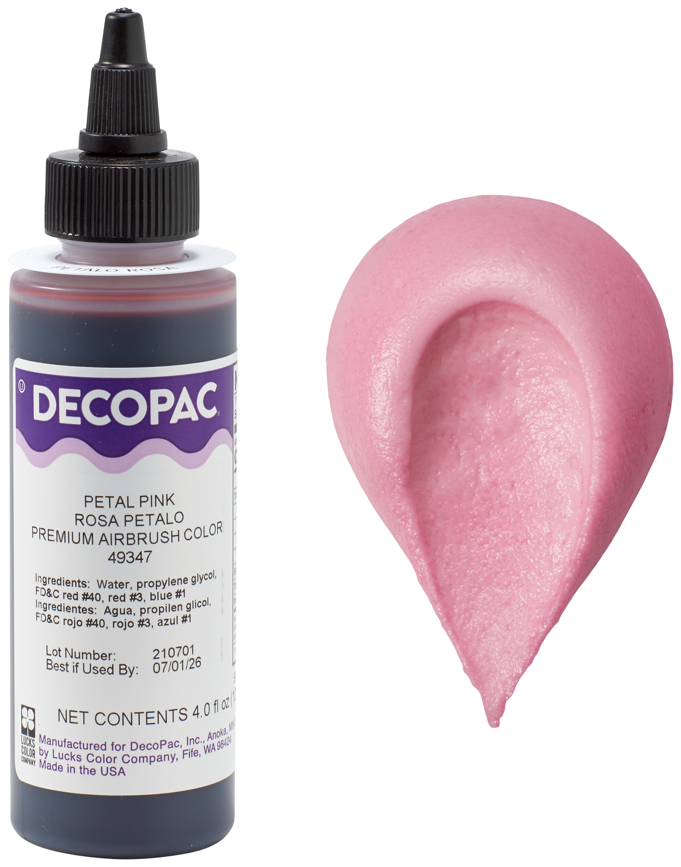 Petal Pink Premium Airbrush Color | DecoPac