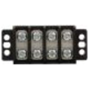 Bussmann (Eaton) TB200-0600 TB200 Series Panel Mount Terminal Block Connector, Breakdown Voltage ...