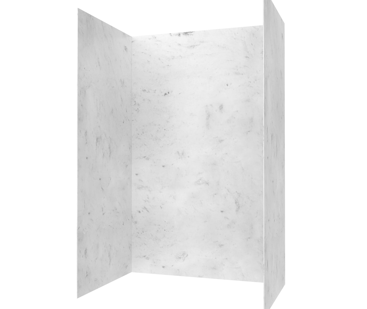 SMMK96-4262 42 x 62 x 96 Swanstone® Smooth Glue up Shower Wall Kit in ...