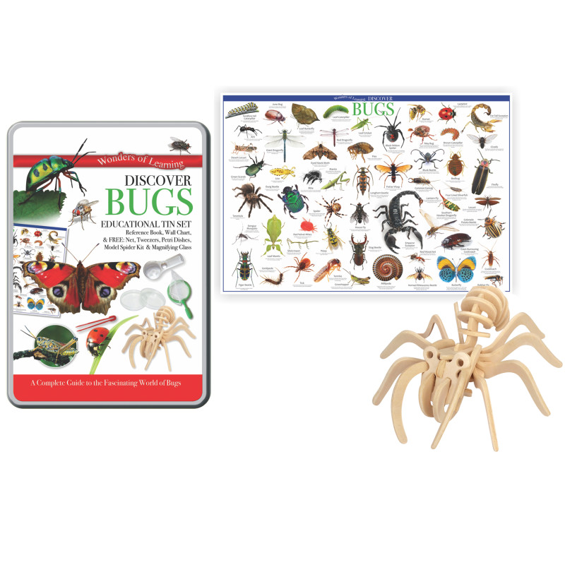 Wonders of Learning Wonders of Learning Tin Set, Discover Bugs - Zuma