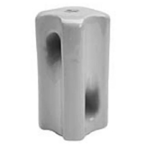 Maclean Senior Industries L506 Guy Strain Insulator, Porcelain, Light ...