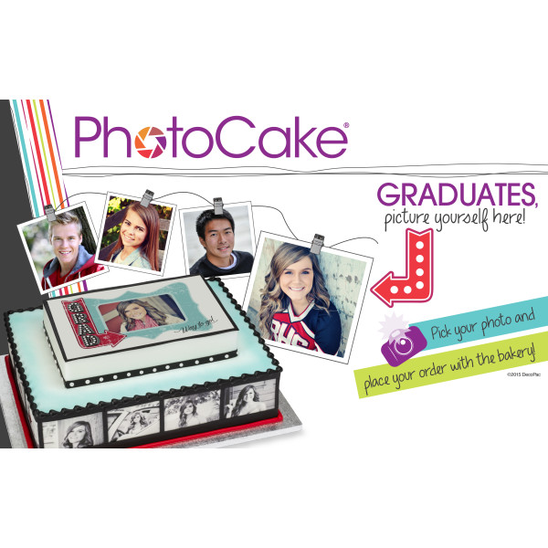 Graduation Photocake Header Card | DecoPac