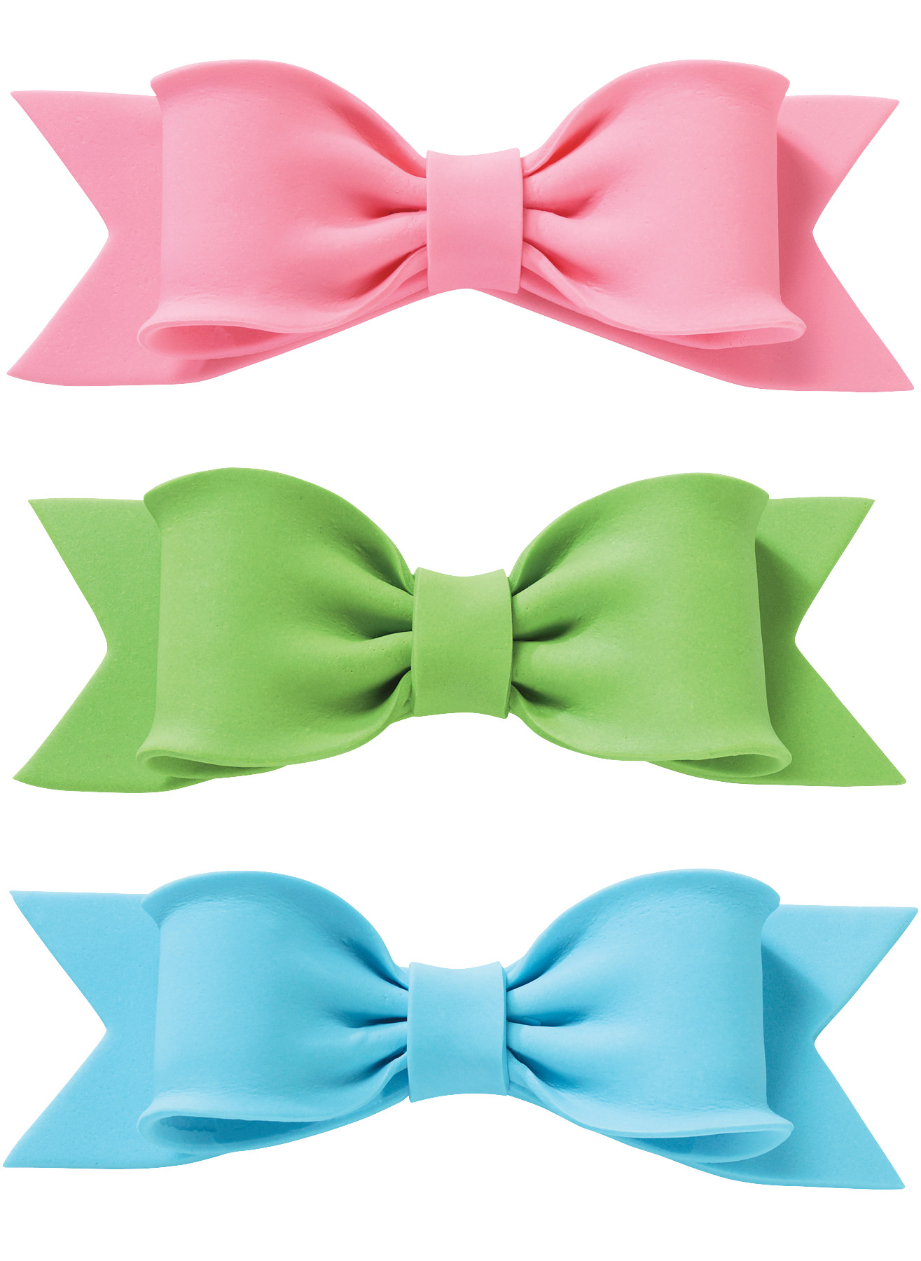 Pastel Gum Paste Bows | DecoPac