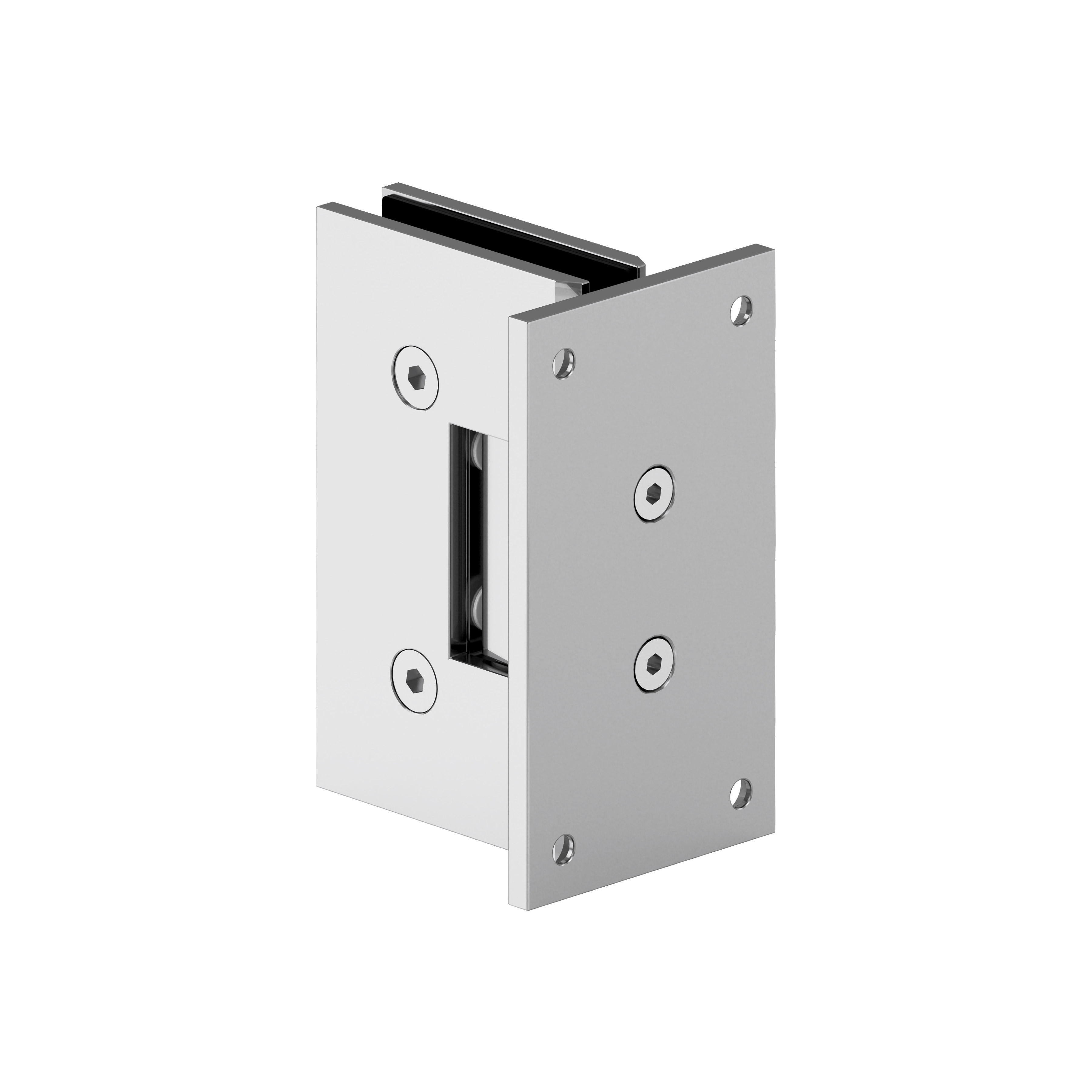 Wall Mount Full Back Plate Hinge – Future Glass LLC
