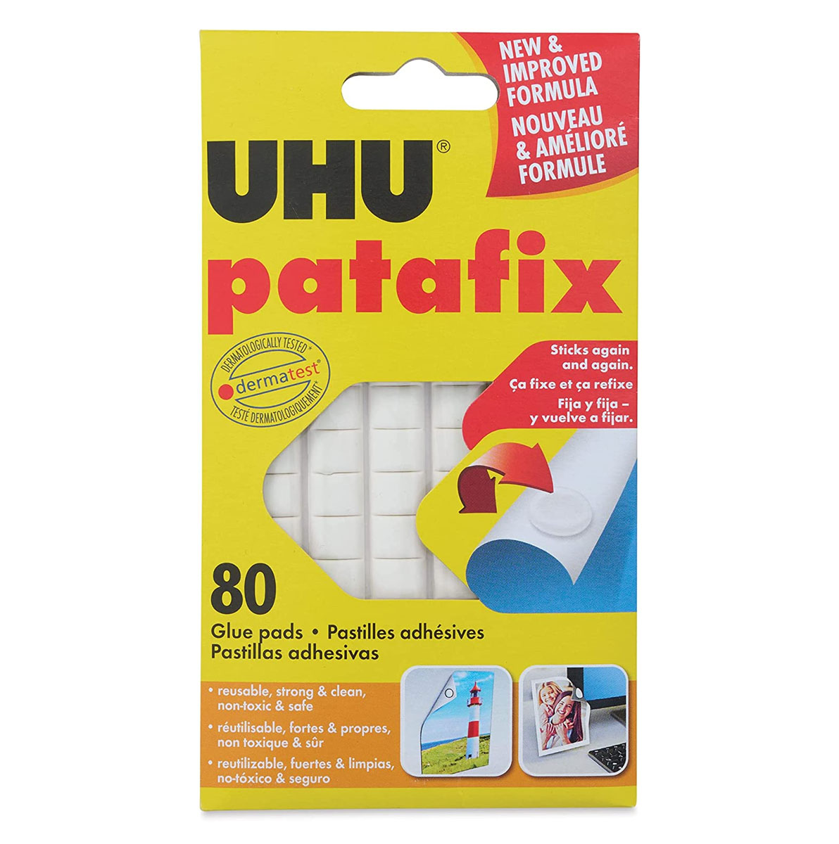 UHU Patafix Glue Pads - White