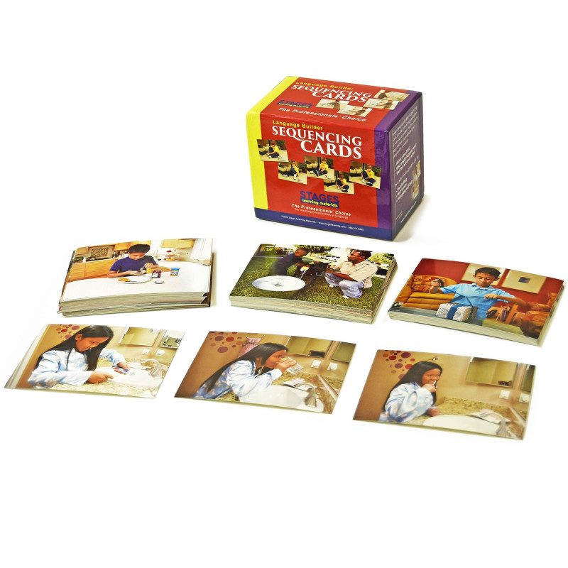 Stages Learning Materials Language Builder® Picture Cards, Sequencing ...