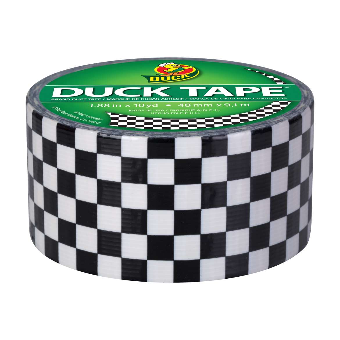 Printed Duct Tape- Checker, 1.88 in. x 10 yd. | Duck Brand