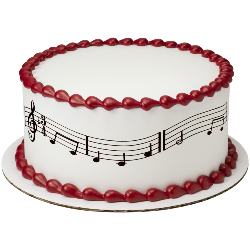 Order Music Notes Variety Edible Image® by PhotoCake® Cake from MEIJER ...