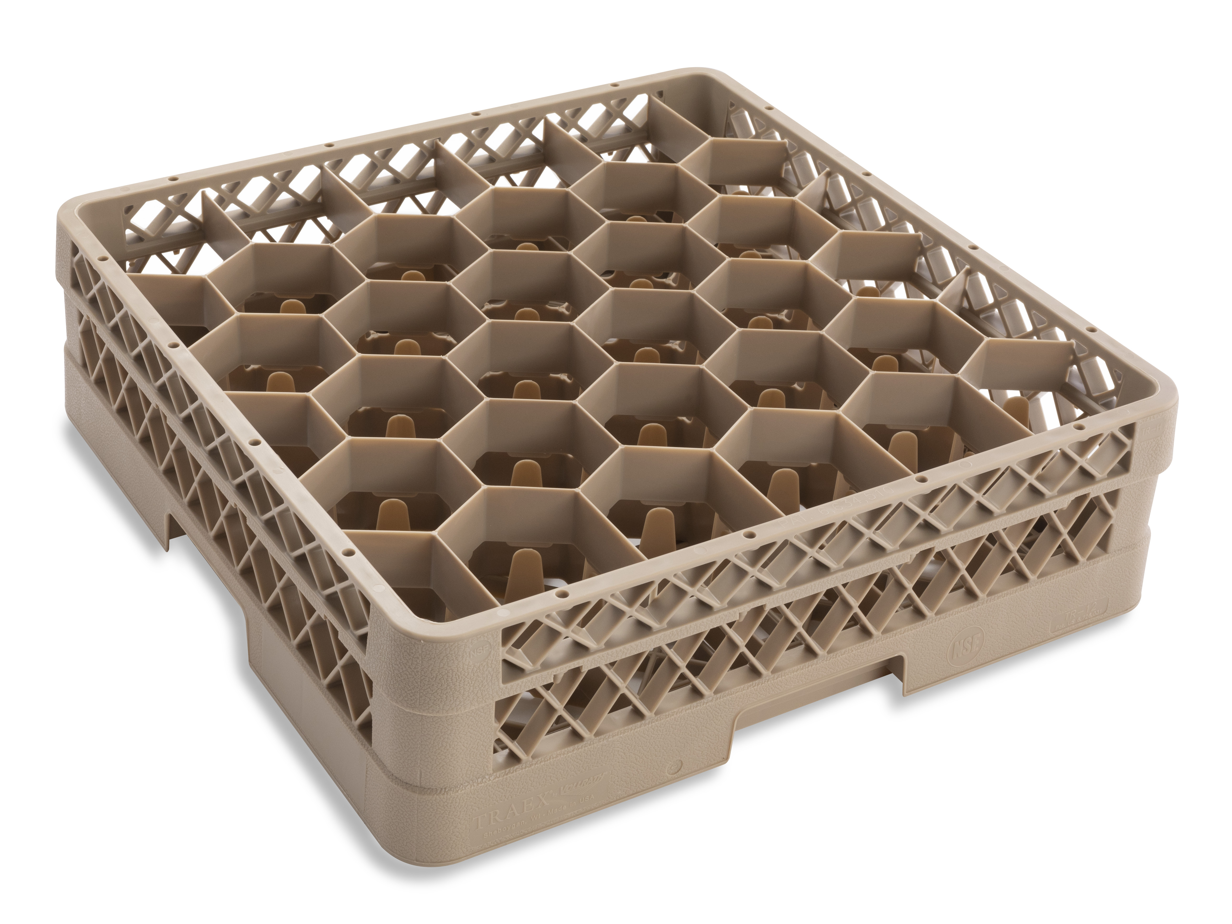 Traex® Full-Size Rack Max® 30 compartment rack with one extender