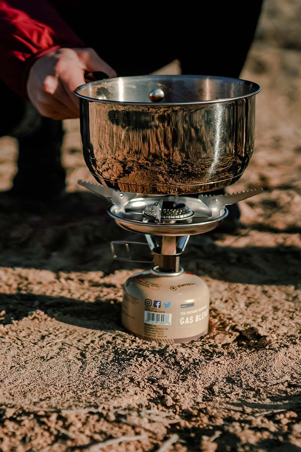 ISO-Butane Backpack Stove - Stansport