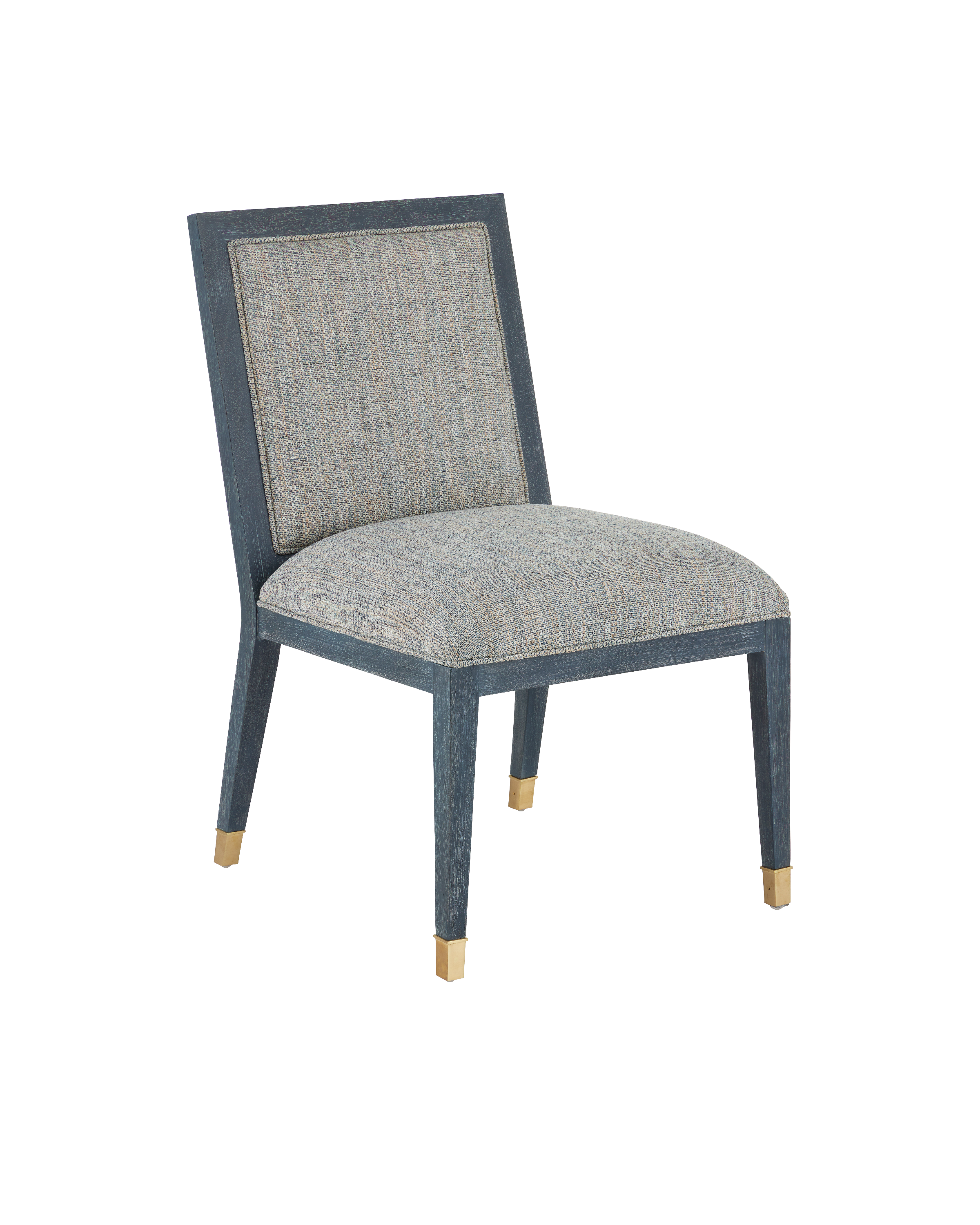 Santos Vintage Navy Side Chair, Barrett Dusk