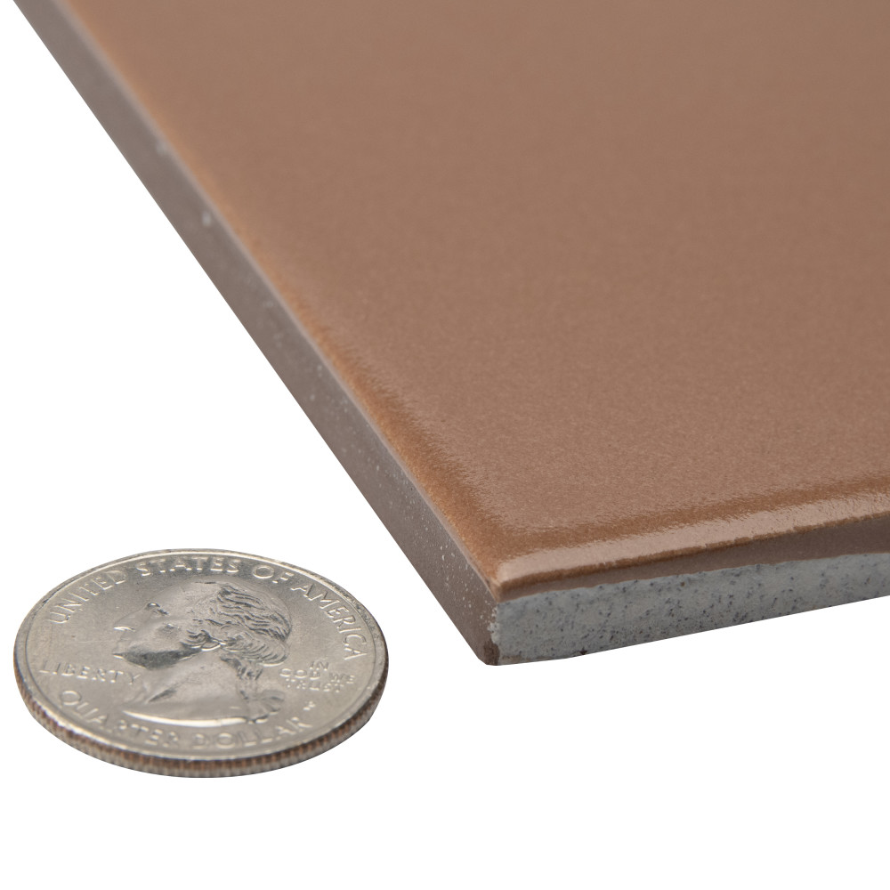 Monocolor Teja 7-7/8 in. x 7-7/8 in. Ceramic Floor and Wall Tile ...