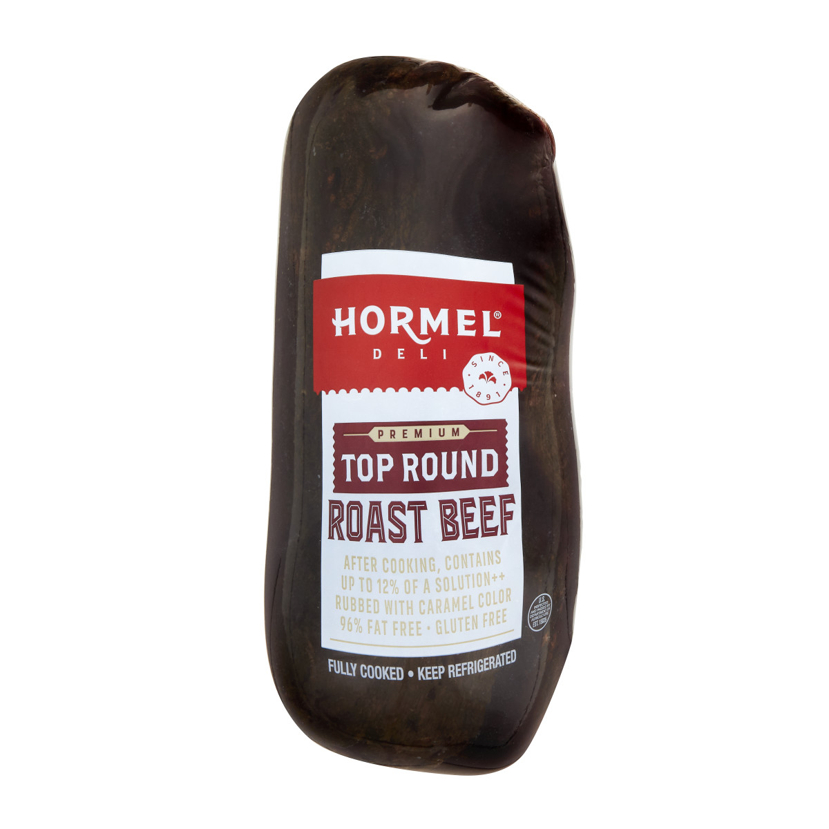 HORMEL® Top Round, Split, Cap-off, Seasoned, Rare, 2 pc • Hormel ...