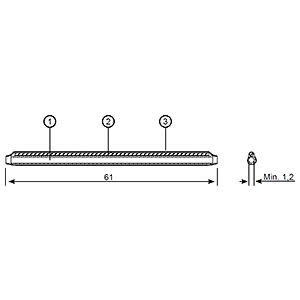 CommScope 369305-000 SMOUV Fiber Optic Splice Heat Shrink Protective ...