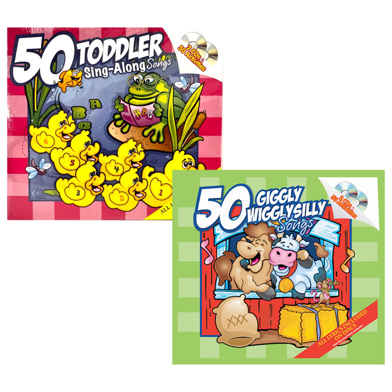 Creative Teaching Materials Giggly Wiggly & Toddler Sing-Along CD ...