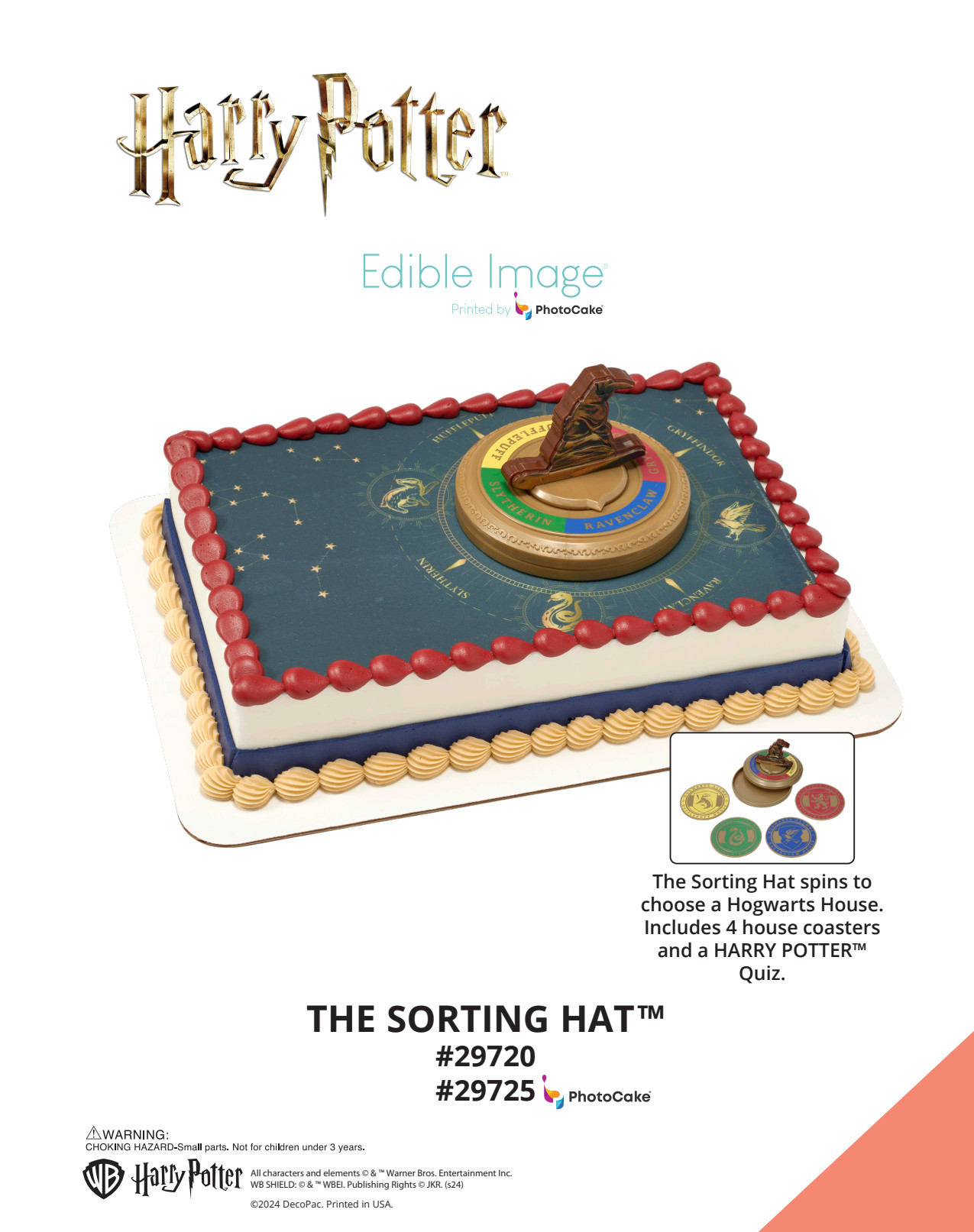 Harry Potter The Sorting Hat 6b8270db Fa86 40f3 A7c0 49ac62262505 | DecoPac