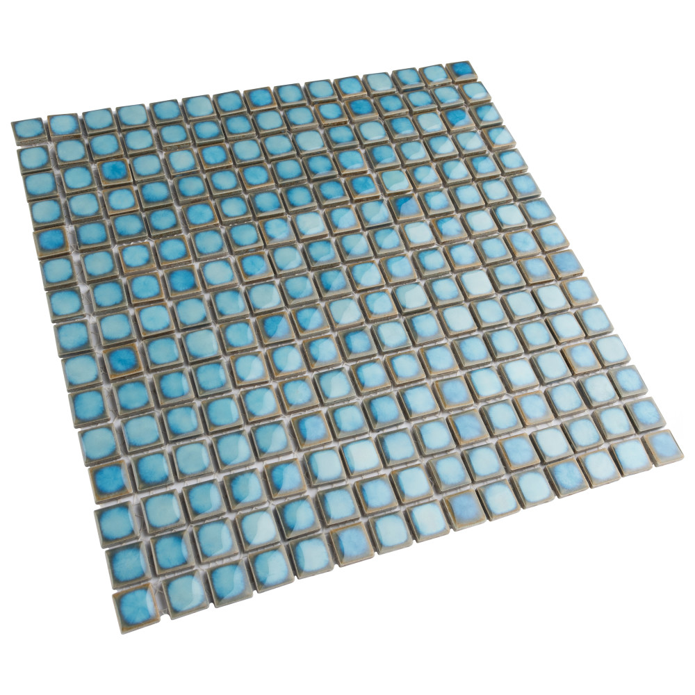 Hudson Edge Marine 12-1/4 in. x 12-1/4 in. Porcelain Mosaic Tile ...