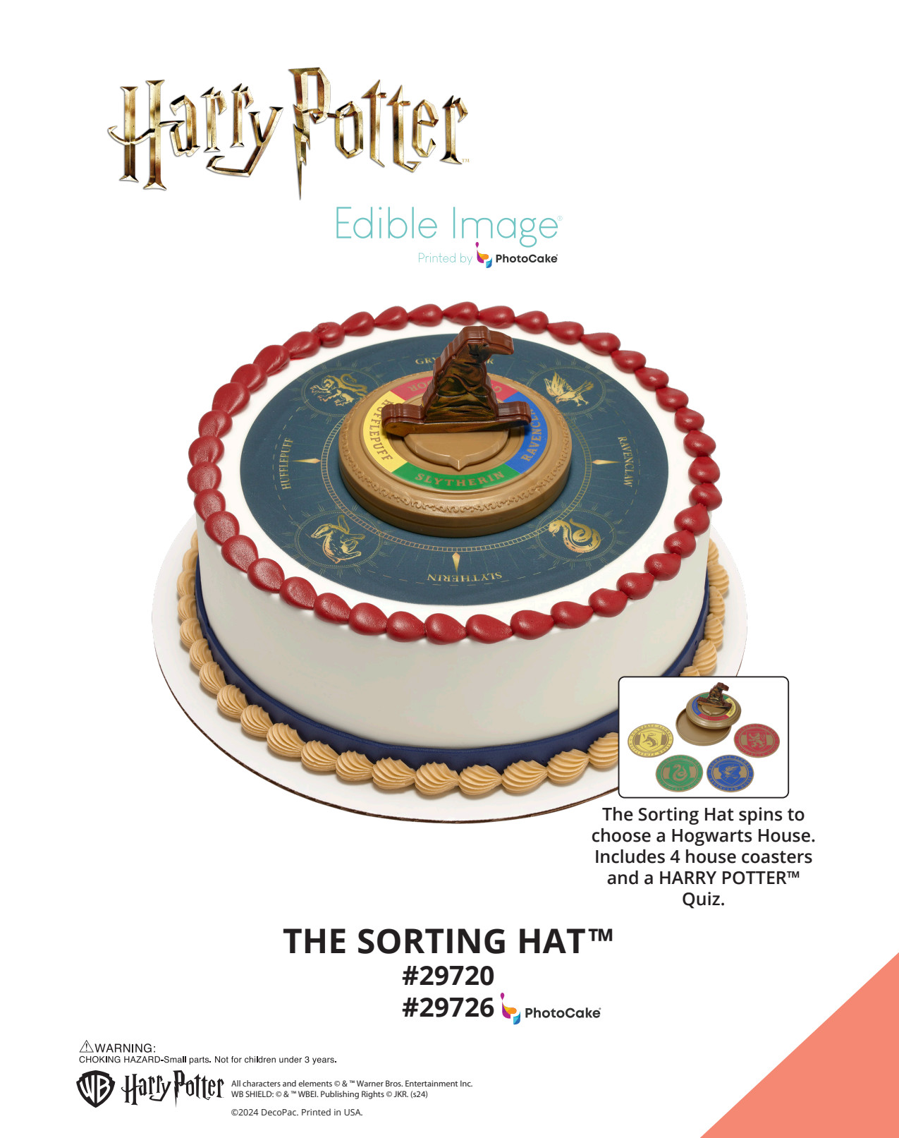 Harry Potter The Sorting Hat 04dacc75 6c6a 4359 Bc3e 34abeab9a8f4 | DecoPac