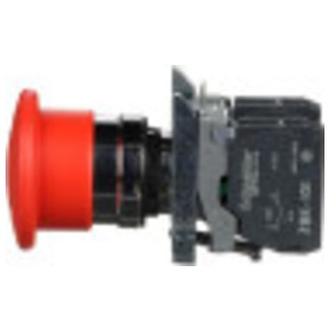Square D (Schneider Electric) XB4BT845 Non-Illuminated Emergency Stop PushButton, Screw Clamp ...