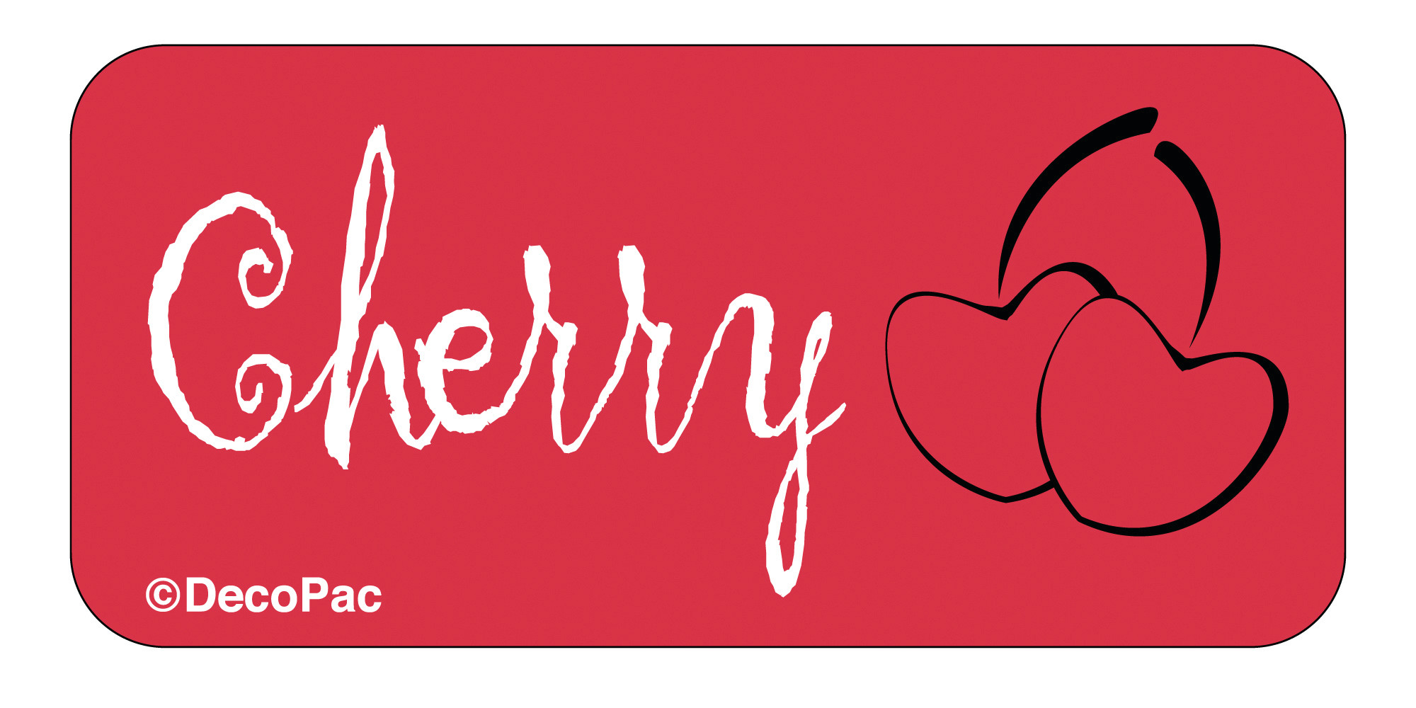 Cherry Label | PhotoCake® Edible Image® | DecoPac