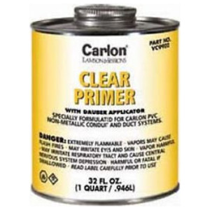 Graybar Vendor PRIMER-CLR-QT PVC Primer Clear, 1 Quart | Graybar Store