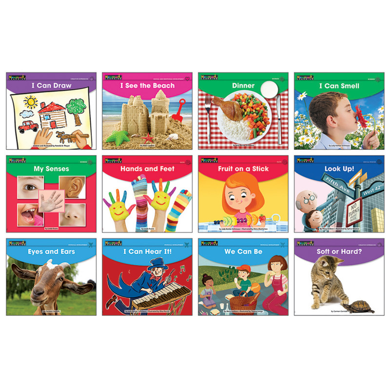 Newmark Learning Early Rising Readers My Five Senses Theme Set - Zuma