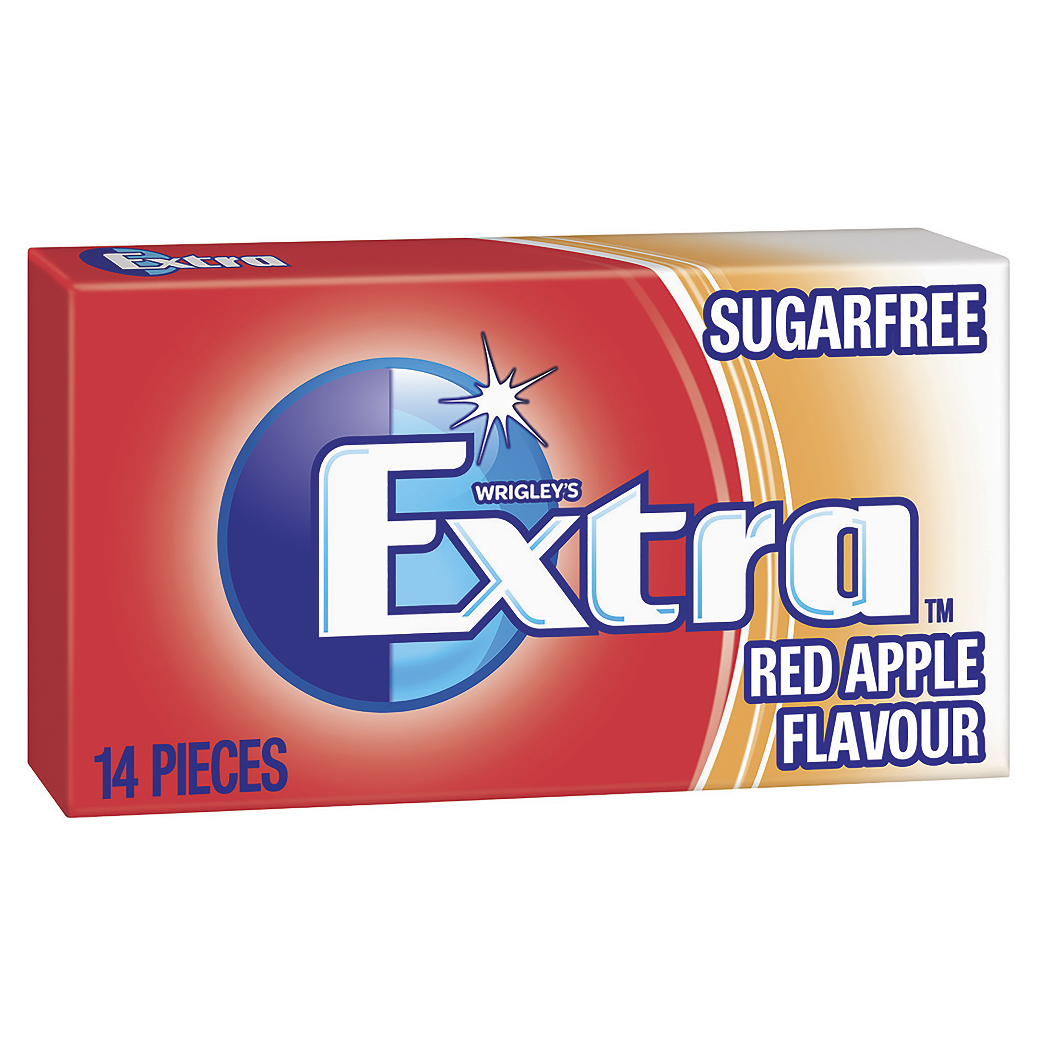 Made in Australia - Extra Red Apple Sugar Free Chewing Gum 14 Pieces ...