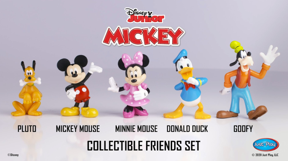 Mickey Mouse Collectible Figure Set, 5 Pack, Kids Toys for Ages 3 up ...