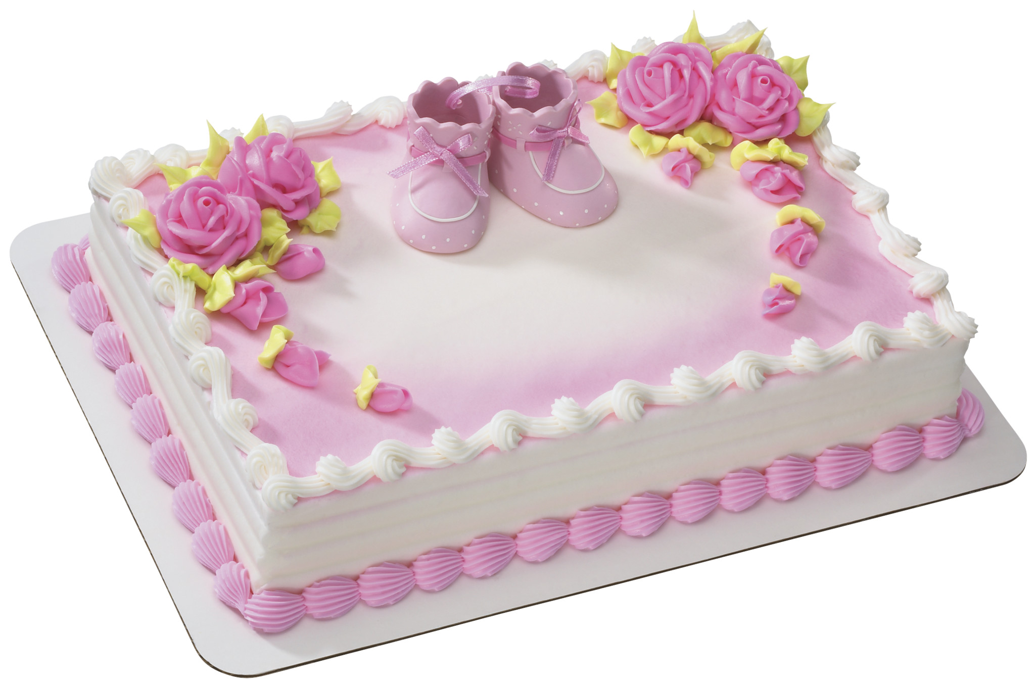 Pink Baby Booties Decoset | DecoPac