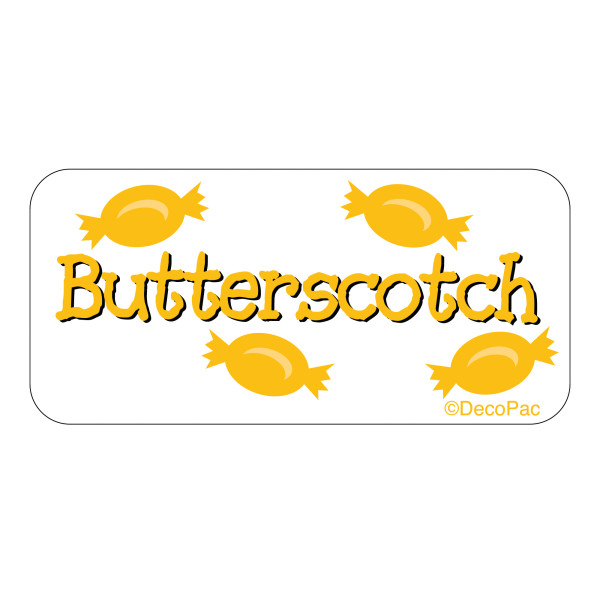Butterscotch Label | DecoPac