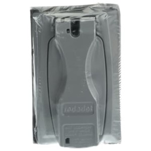 ABB (Thomas And Betts) CCU Universal Weatherproof Cover, Die Cast Zinc ...