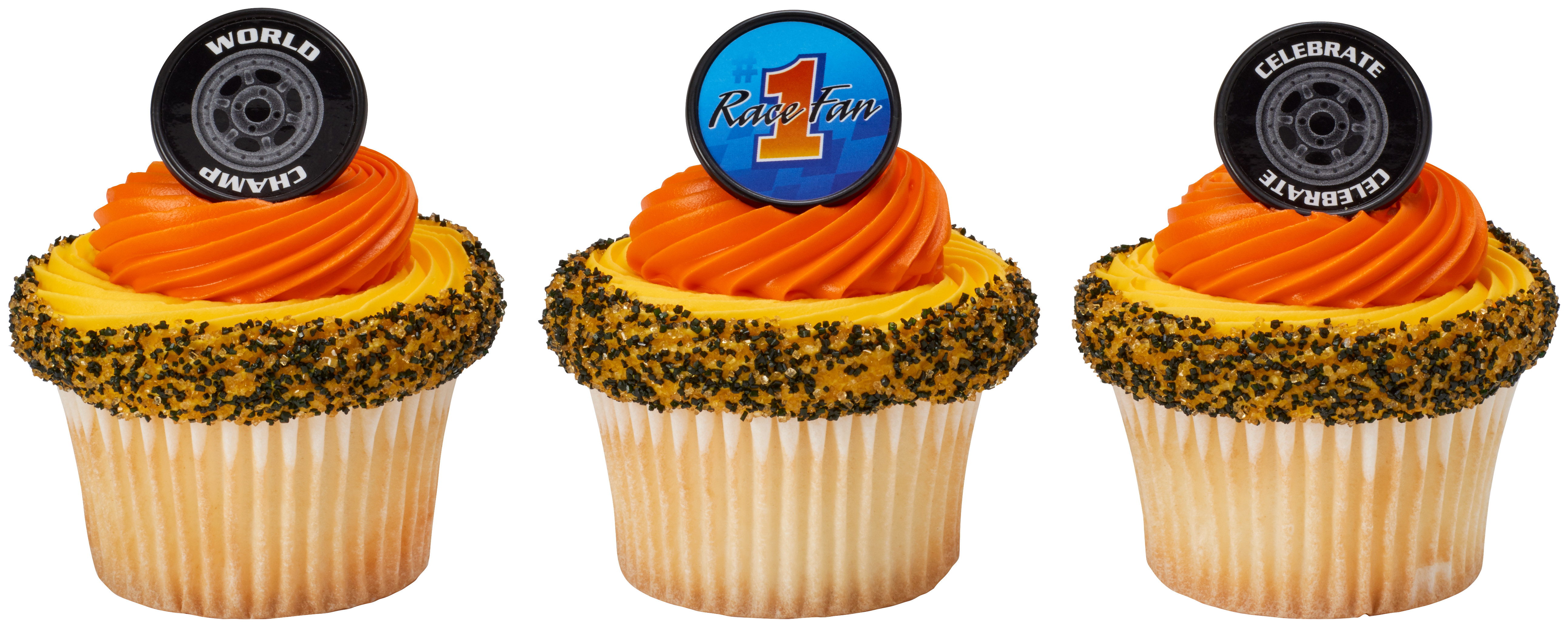 Speedway Cupcake Rings | DecoPac