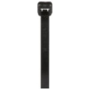 Panduit PLT2S-M0 Pan-Ty® PLT2S-M0 Cable Tie, Black, UV PA6.6, 7.4"L ...