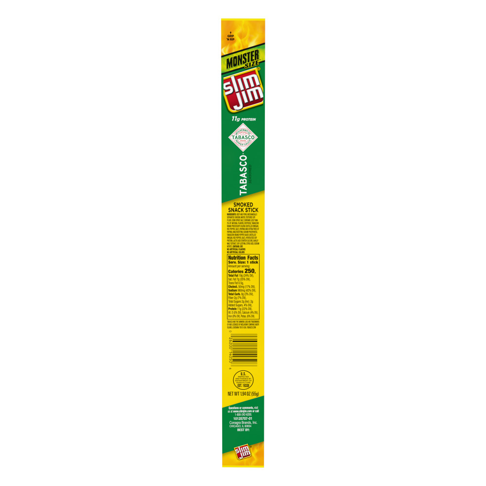 Tabasco Slim Jim Stick | Conagra Foodservice