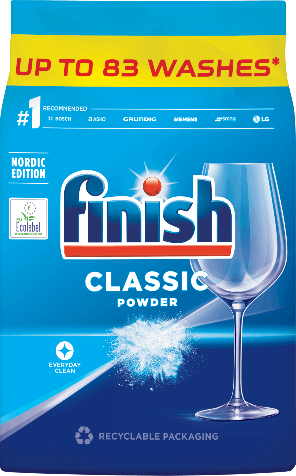 Finish® maskindiskpulver 1,5kg Regular | Finish® SE