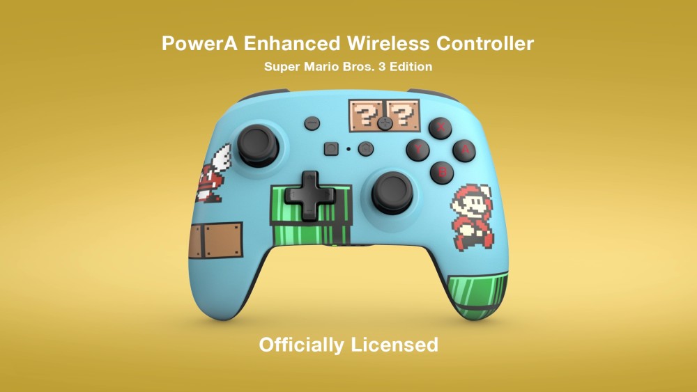 PowerA Enhanced Wireless Controller for Nintendo Switch - Super Mario ...