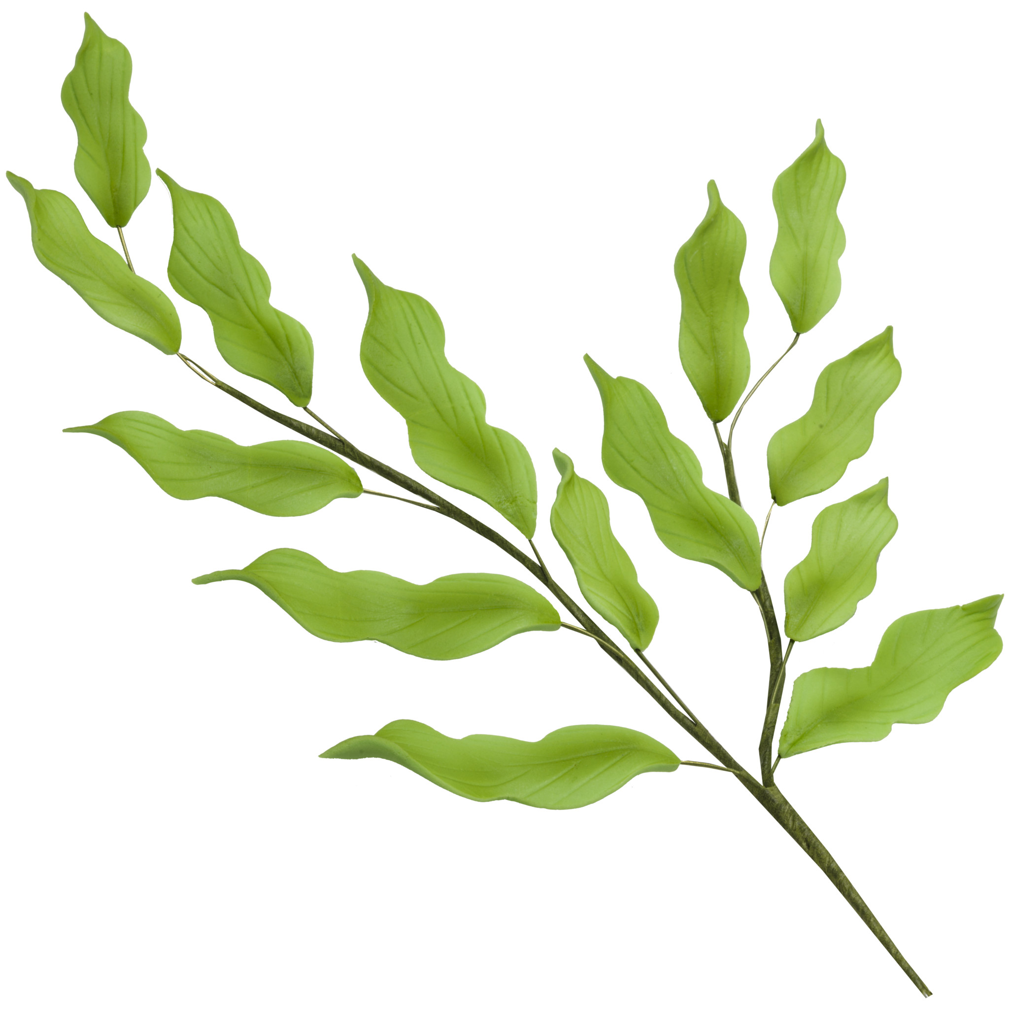 Green Gum Paste Leaf Stems | DecoPac