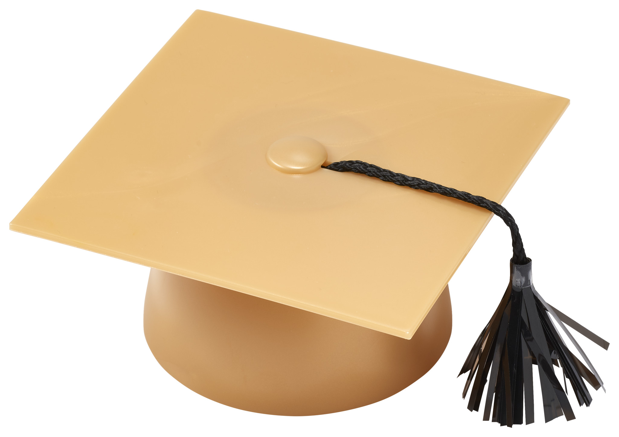 Gold Smooth Grad Hat | DecoPac