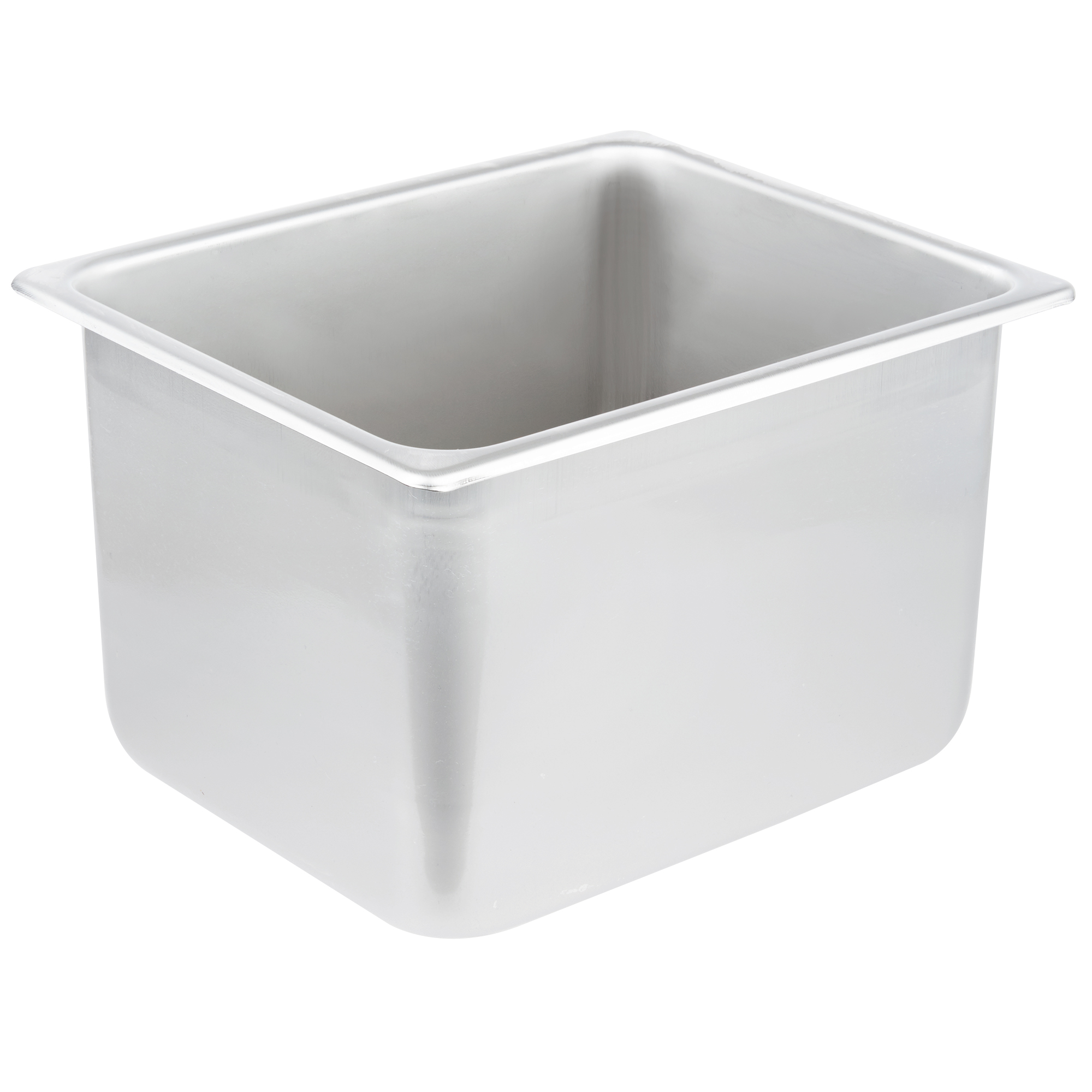 Half-size 8-inch-deep Super Pan® heavy-duty stainless steel steam table ...