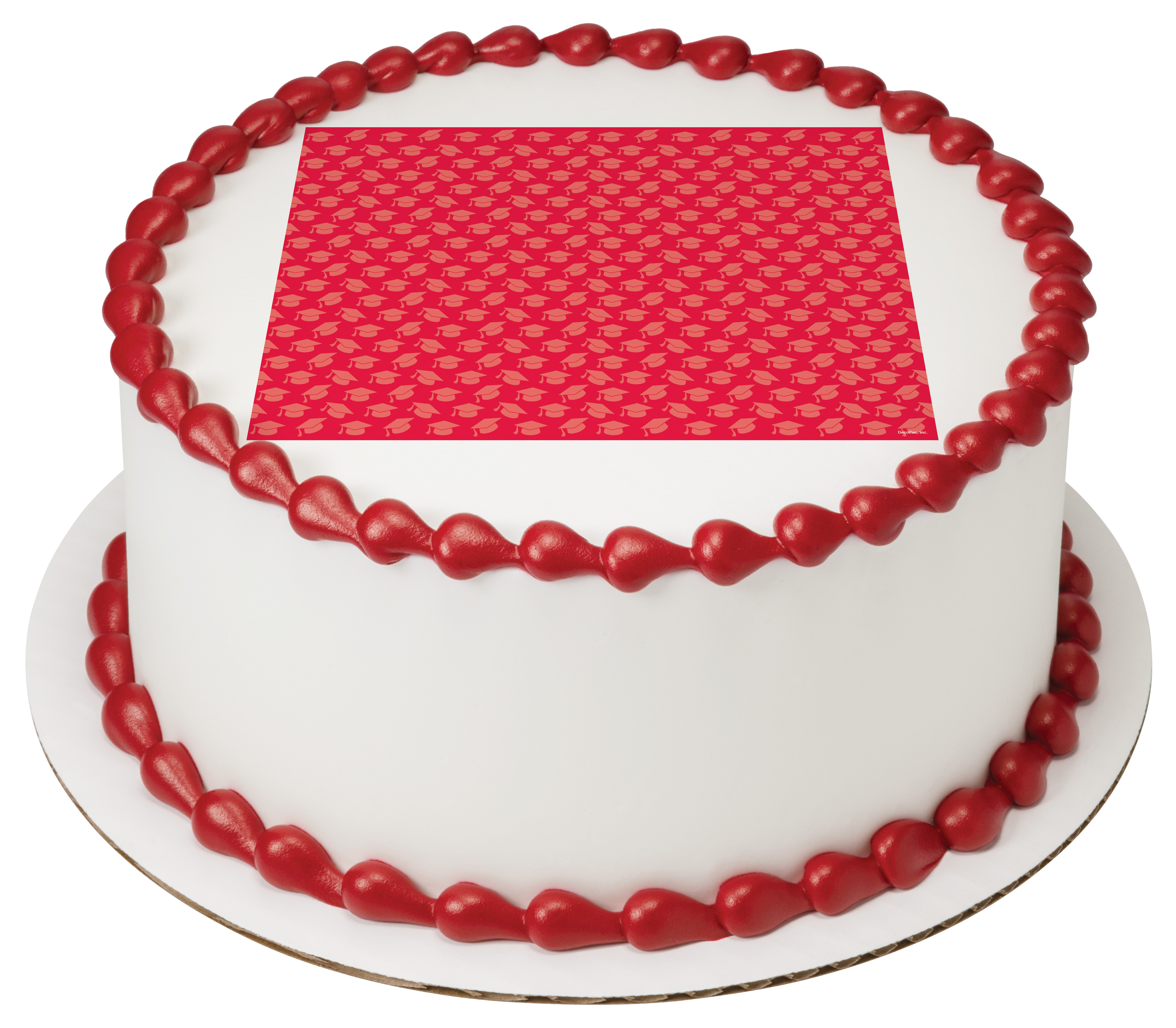 Red Grad Hat | DecoPac