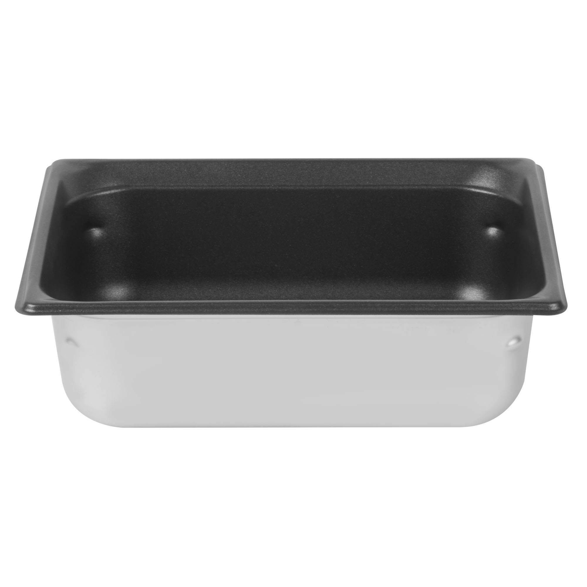 Half-size 4-inch-deep Super Pan 3® stainless steel steam table pan with ...