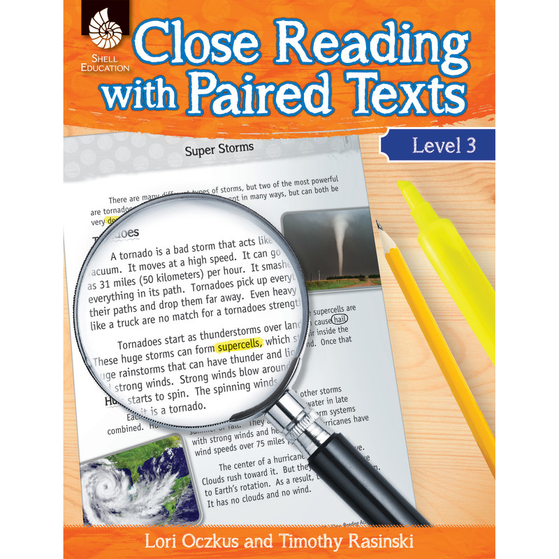 Shell Education Close Reading with Paired Texts Level 3 - Zuma
